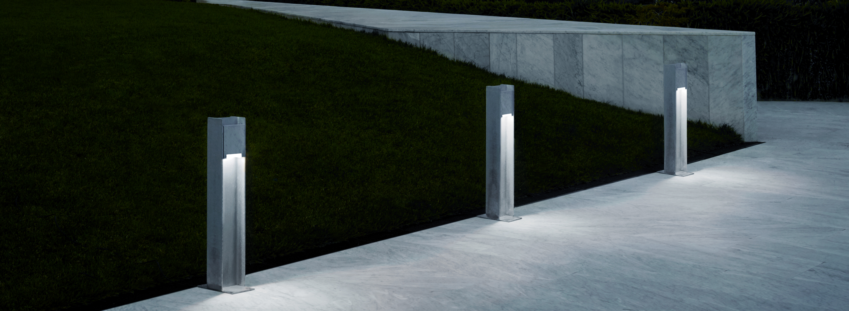 Klein Pro outdoor Bollard lights | Flos